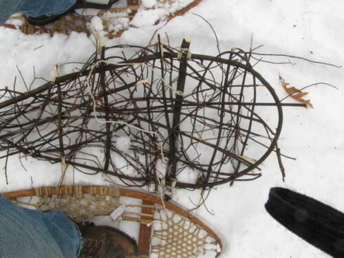 Improvised Snowshoes – How to make them – FORTUNE BAY EXPEDITION TEAM